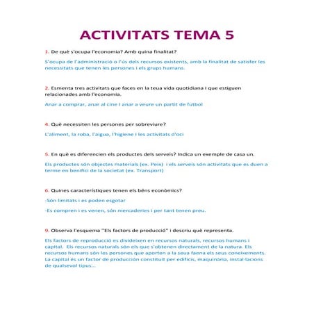 Activitats tema 5 | ODT