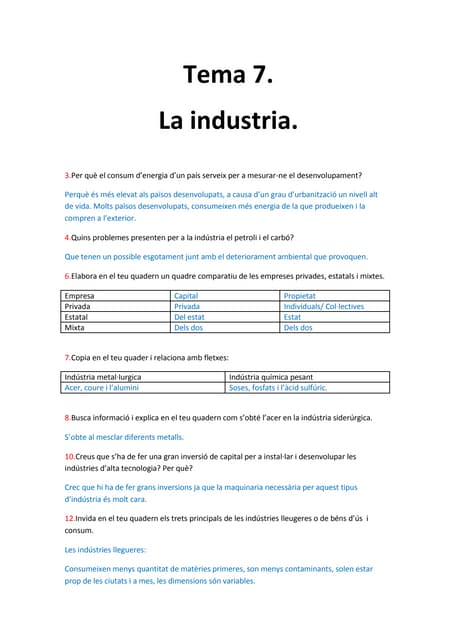 Tema 7 -activitats | PDF