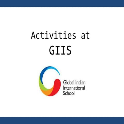 Chinchwad Giis presentations
