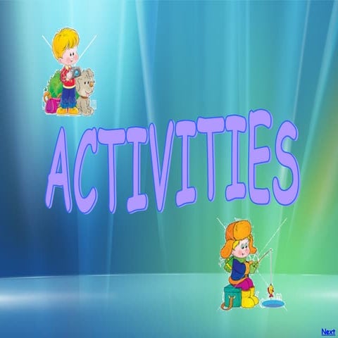 Activities | PPT