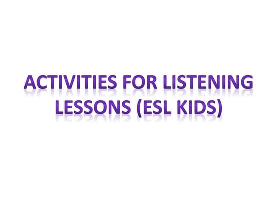 Listening correct answers | PPT