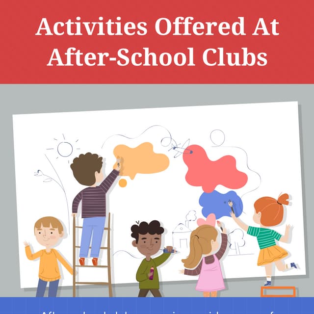 Activities Offered At After-School Clubs | PDF