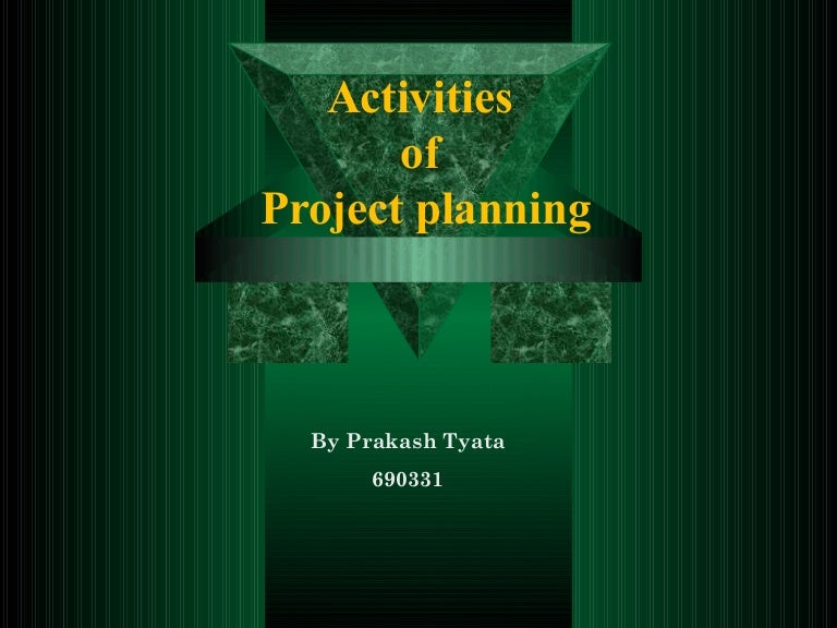 activities-of-project-planning