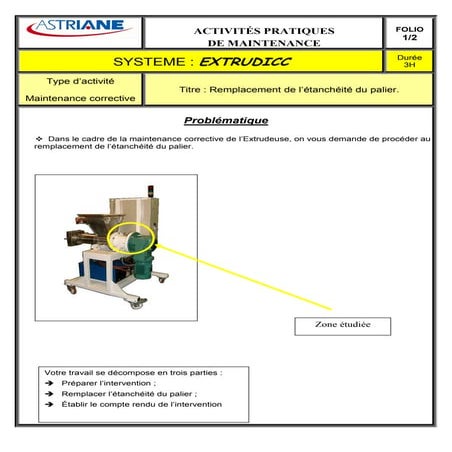 Gamme OpéRatoire G30 TP 130
