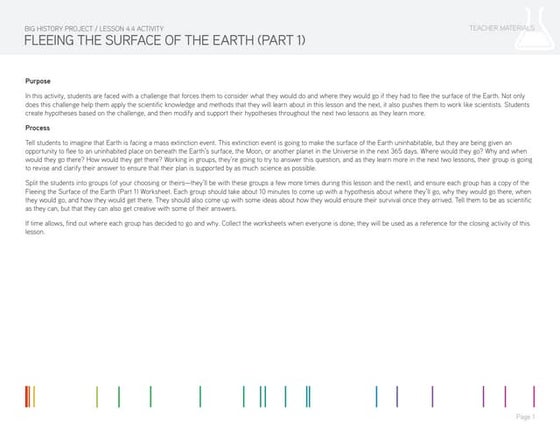Lesson 9.8 Activity: Surviving on Mars (Part 1) | PPT