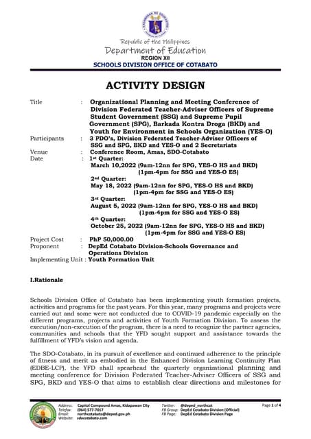 action plan in project watch sample.docx