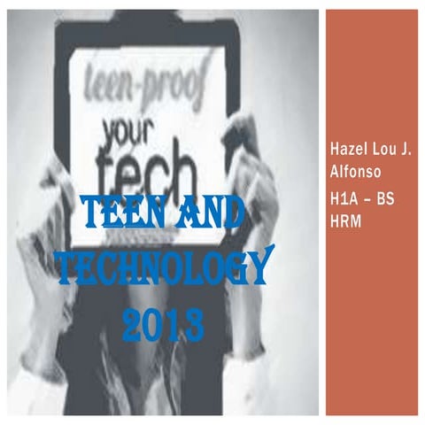 10 Things to Know About How Teens Use Technology | PDF