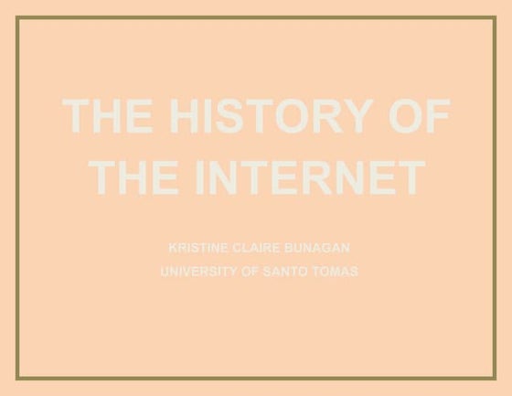 Timeline History of the Internet | DOCX