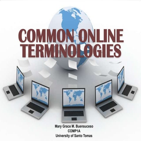 Definition of Internet Terms | PPTX