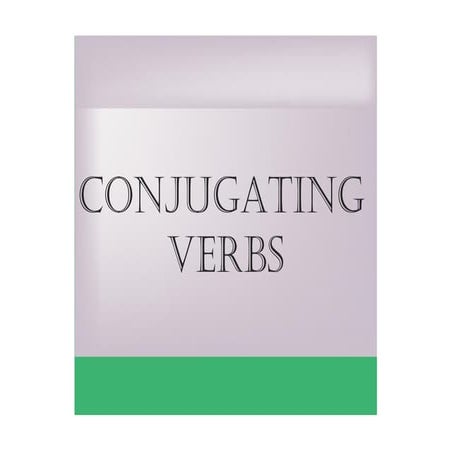 Activity 15: Conjugating Verbs | PPT