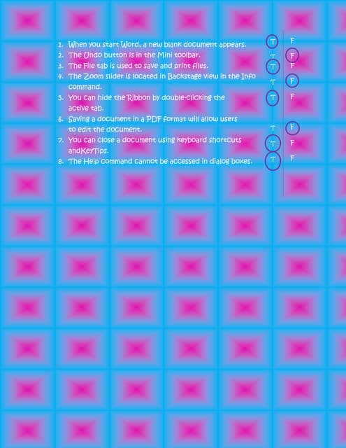 True or False Activity 3 | PDF