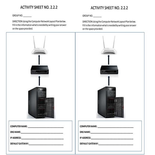 Server config activity | DOCX