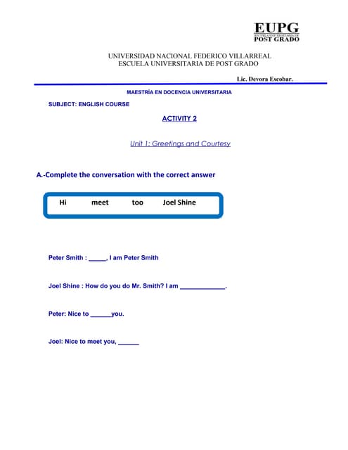 Greetings and courtesy | PPT