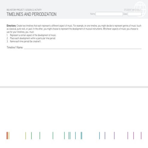 3.2 Timelines and Periodization | PDF