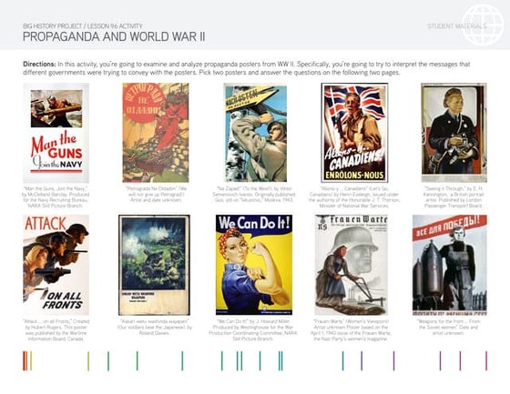 Propaganda and WWii | PDF