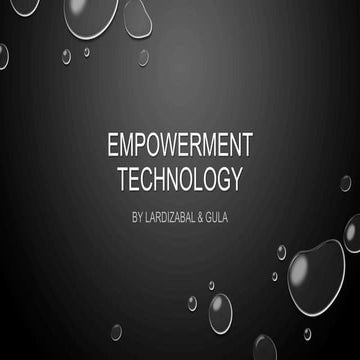 Empowerment Technology | PPTX