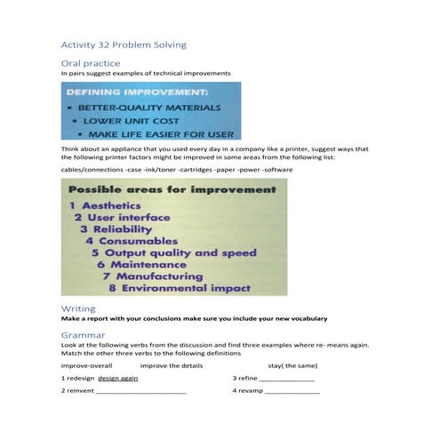 Activity 32 problem solving b | PDF