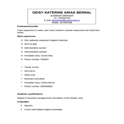 Activity 5 curriculum vitae | DOCX