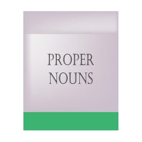 Activity 5, Proper Nouns | PDF