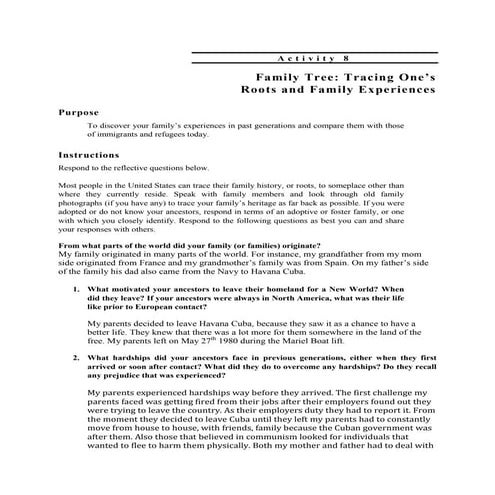 Family tree | PPTX
