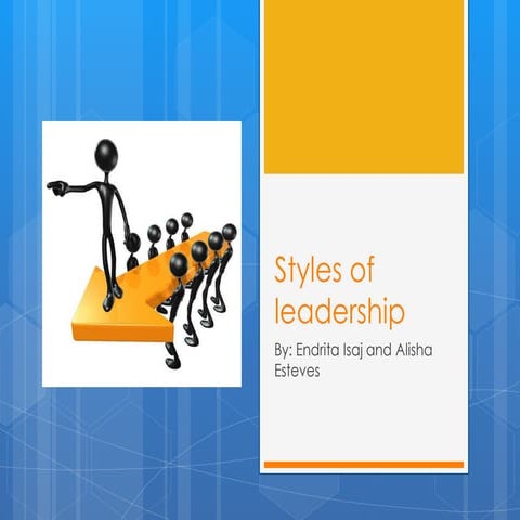 Leadership Styles | PPTX