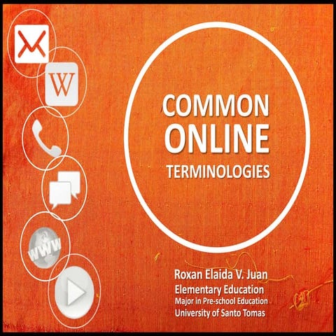 Web Terminologies | PPTX