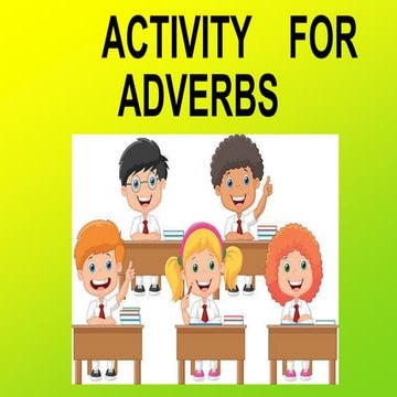 Activity Adverb.ppt