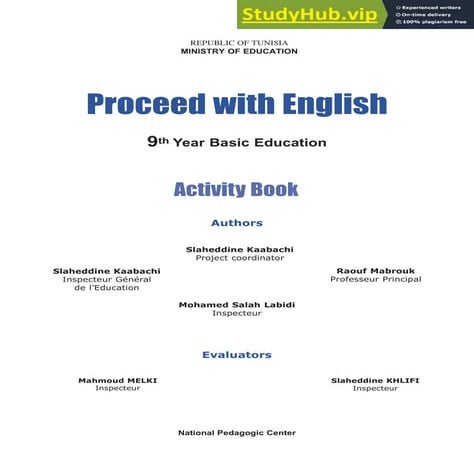Activity book 9 eme.pdf