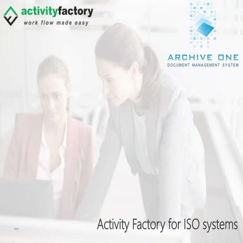 Activity Factory for ISO | PPT
