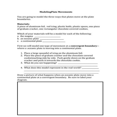 Plate movements (activity) | DOCX