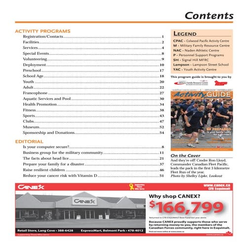 Activity Guide Fall 2009 | PDF