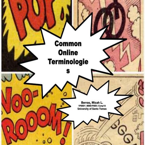 Activity number 9 common online terminologies | PPT