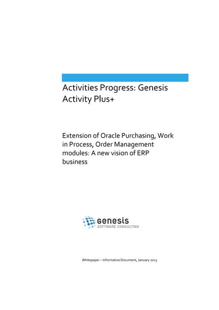 SAP ERP REPORT | PDF