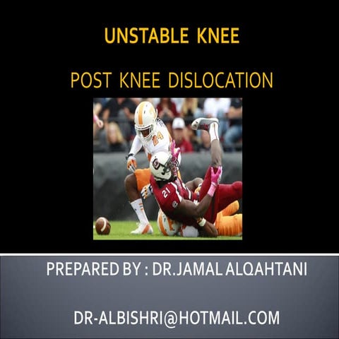 KNEE INJURIES | PPT