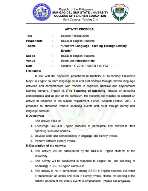 Example script for presenter | PPT