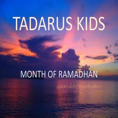 Act june 2015 tadarus kids | PPTX