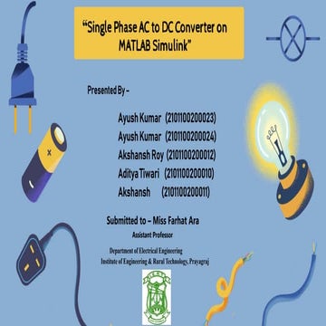 ac to dc converter on matlab simulink.pptx