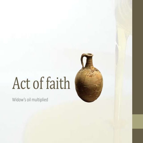 Act of faith | PPTX