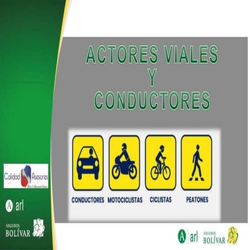CAPACITACIÓN, PRESENTACIÓN DE SEGURIDAD VIAL | PPTX