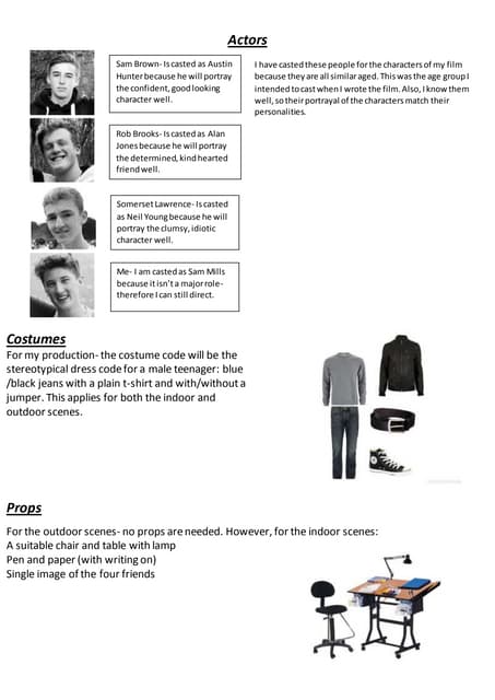 Pre production 2 | PPTX