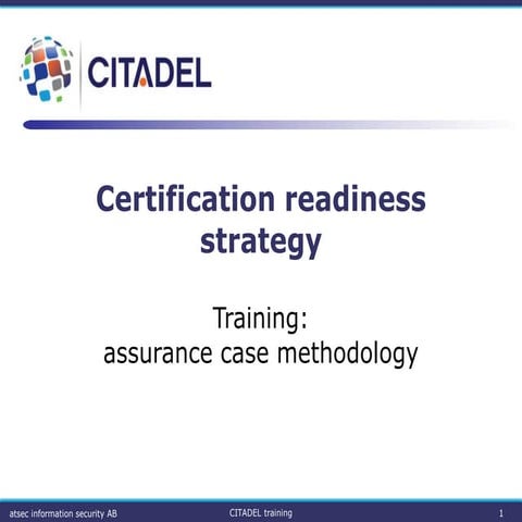 Citadel Platform Architecture | PPTX