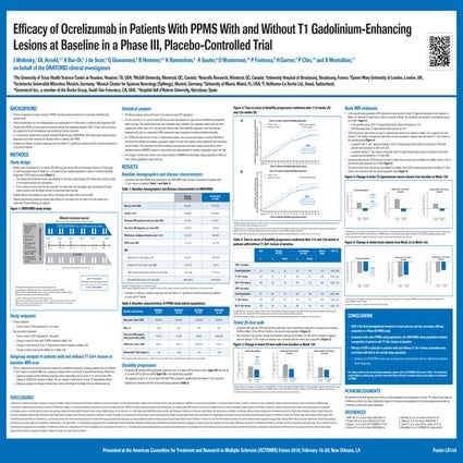 Actrims 2016 oratorio lb poster wolinsky_lb148 | PPT