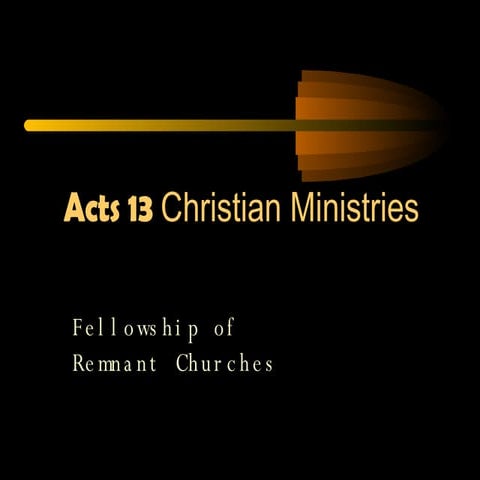 Acts 13 Overview | PPT