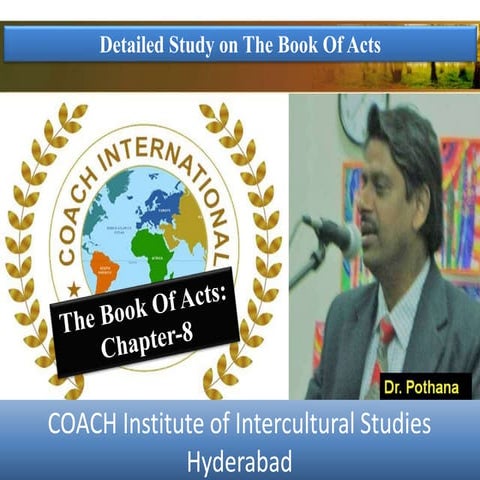 The Book of Acts: Chapter 8 | PPSX