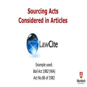 Cases Using Citation | PPSX