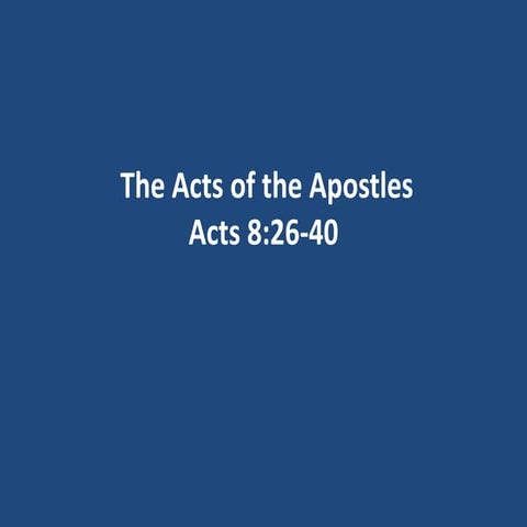 Acts Lesson 20 | PPTX