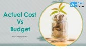 Budget Vs Actual Variance Analysis PowerPoint Presentation Slides | PDF | Business Accounting ...