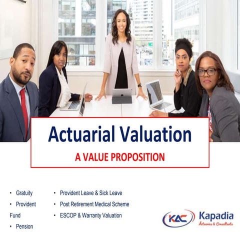 Actuarial Consulting Firm in India | Kapadia Global | PPT