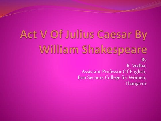 Act v of william shakespeares king lear | PPT