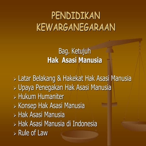 Hak Asasi Manusia | PPT